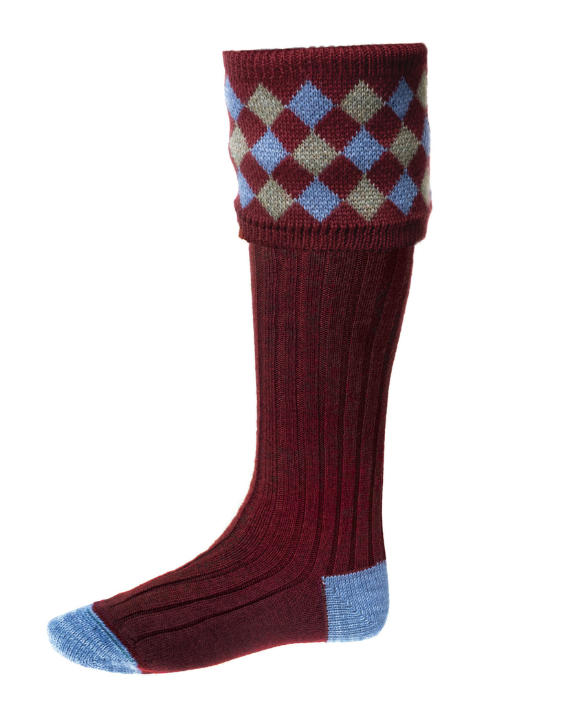 Jack Pyke Shooting Socks Jack Pyke Diamond Men's Shooting Socks - Wool ...